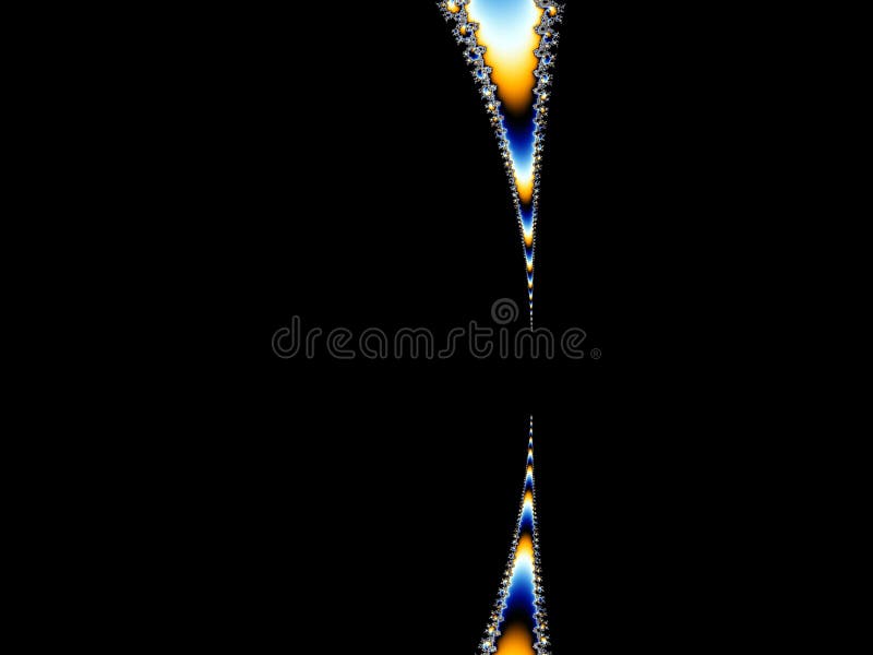 Fractal - Computer Generated Image of Abstract Mathematical Structure ...