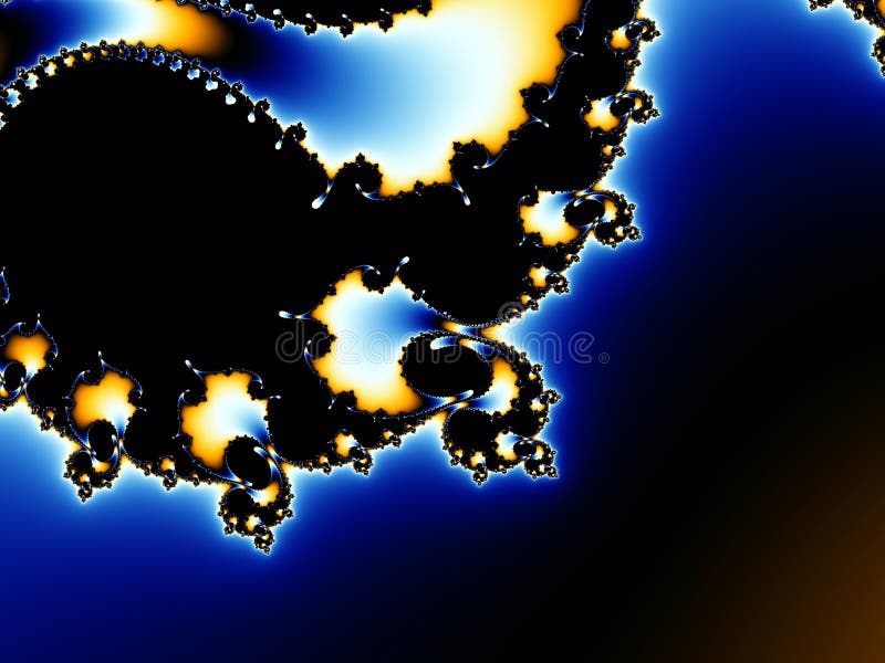 Fractal - Computer Generated Image of Abstract Mathematical Structure ...