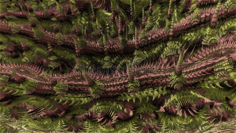 Fractal 3d. Abstract Computer Generated Fractal Design. Stock ...