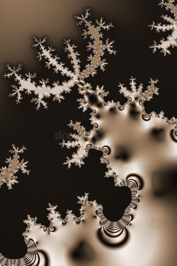 Fractal 2D Texture. Computer Illustration. Beautiful Mathematically ...