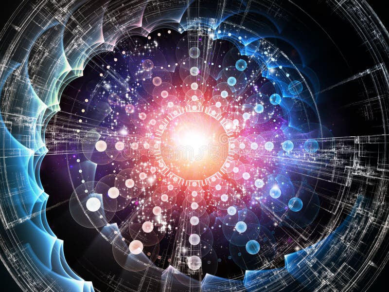 Fractal Dial stock illustration. Illustration of dial - 186826525