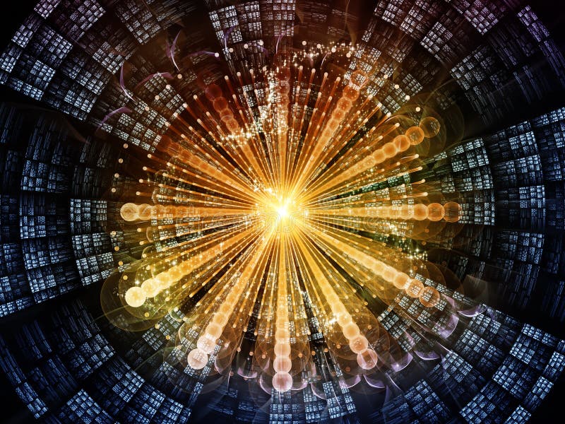 Fractal Dial stock illustration. Illustration of center - 190915858