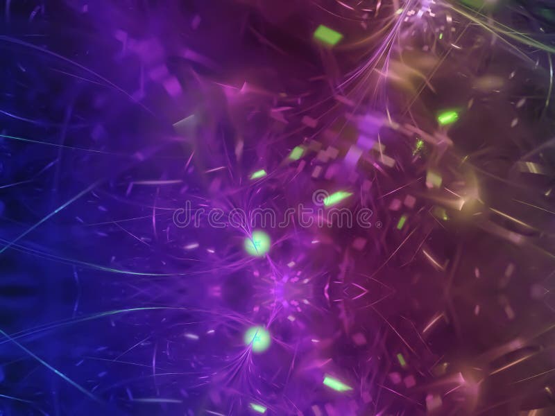 Fractal Digital Abstract Future Beautiful Fantastic Design Shiny Unique ...