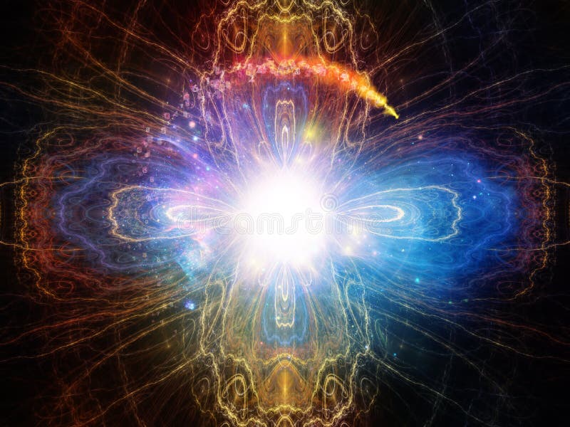 Fractal Fabric stock illustration. Illustration of radiance - 223224777