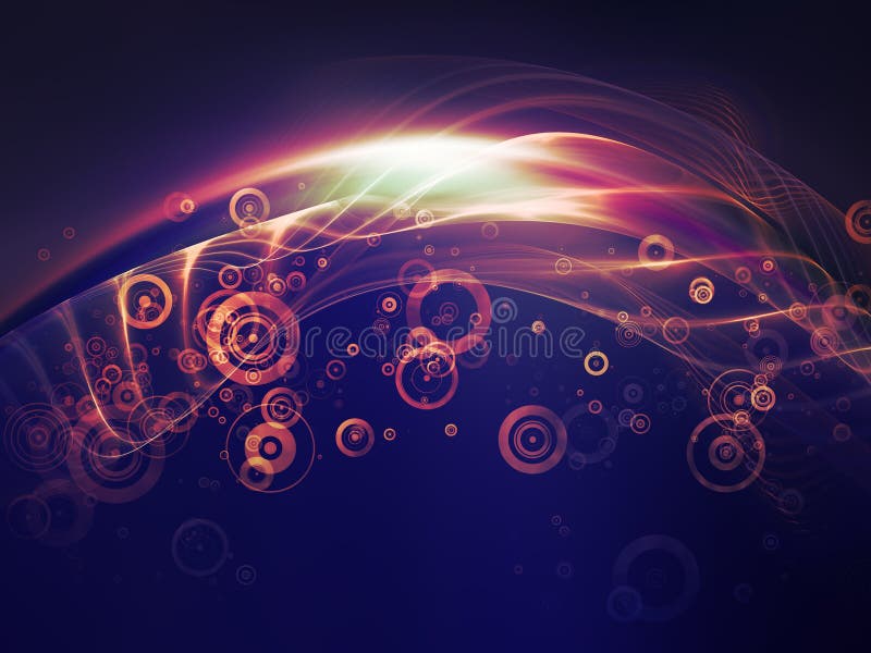 Fractal Flow stock illustration. Illustration of element - 42223527