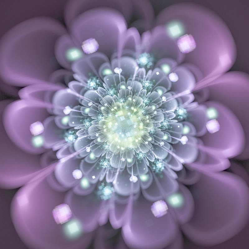 Fractal, stock illustration. Illustration of light, curve - 36987809