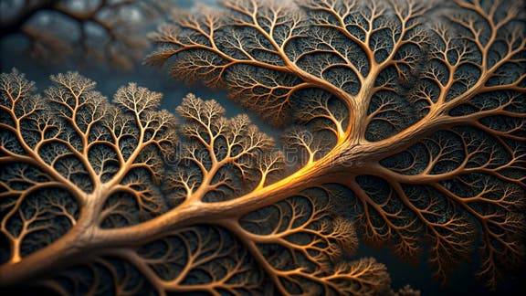 The Fractal Forest a Recursive Journey through Branching Patterns ...