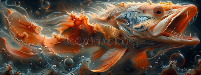 Fractal Frenzy of the Vicious Fish: a Ferocious Creature Emerges from a ...