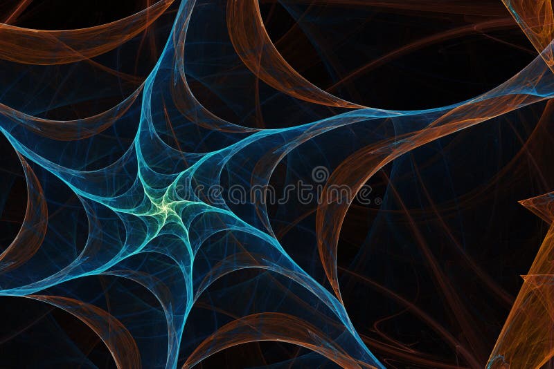 Fractal Geometry Chaos Illustration Stock Illustration - Illustration ...