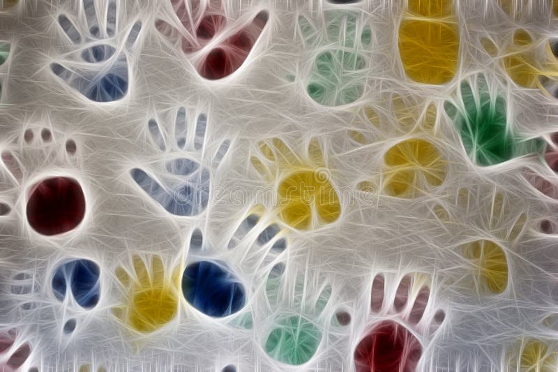 Many Handprints Stock Illustrations – 55 Many Handprints Stock ...