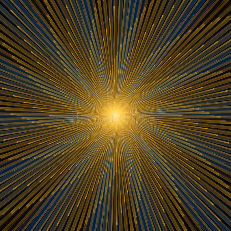 Fractal Line Burst stock illustration. Illustration of burst - 253149519