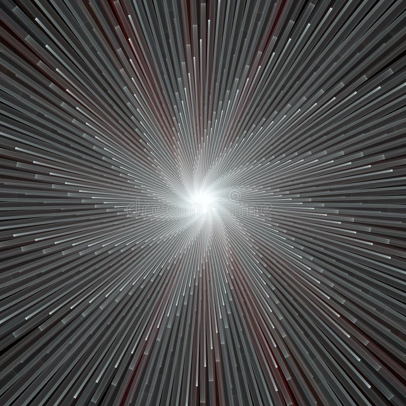 Fractal Line Burst stock illustration. Illustration of background ...