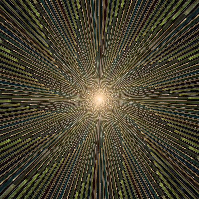 Fractal Line Burst stock illustration. Illustration of fractal - 263116704