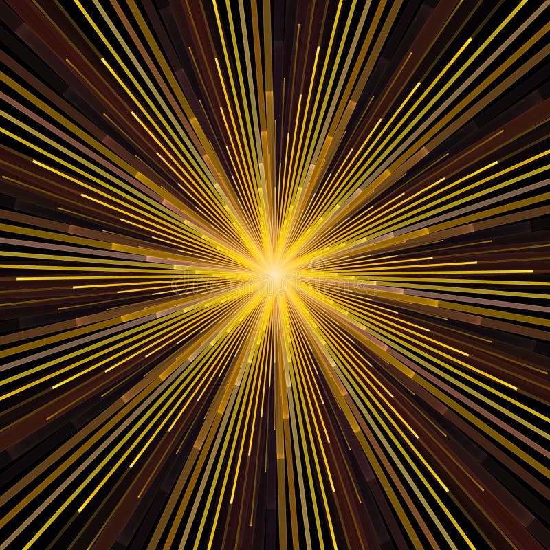 Fractal Line Burst stock illustration. Illustration of fractal - 263116715