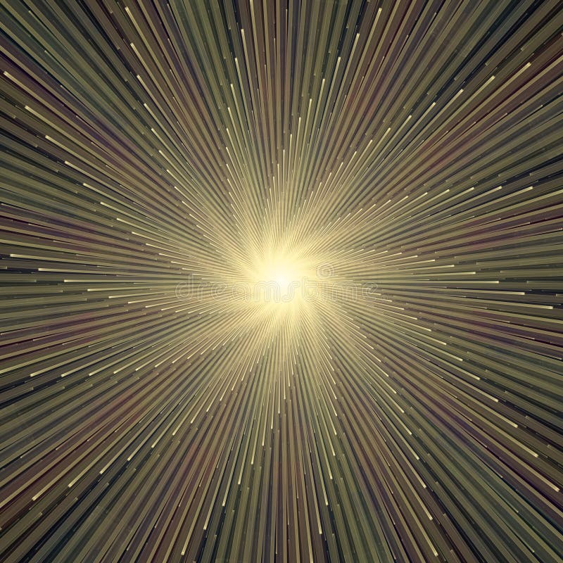 Fractal Line Burst stock illustration. Illustration of pattern - 263116735