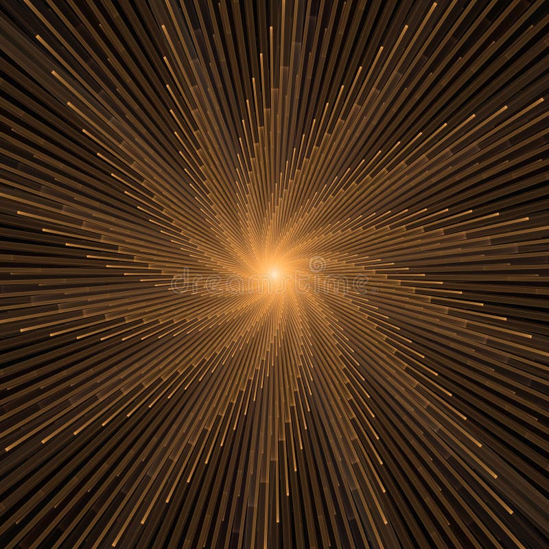 Fractal Line Burst stock illustration. Illustration of element - 263692855