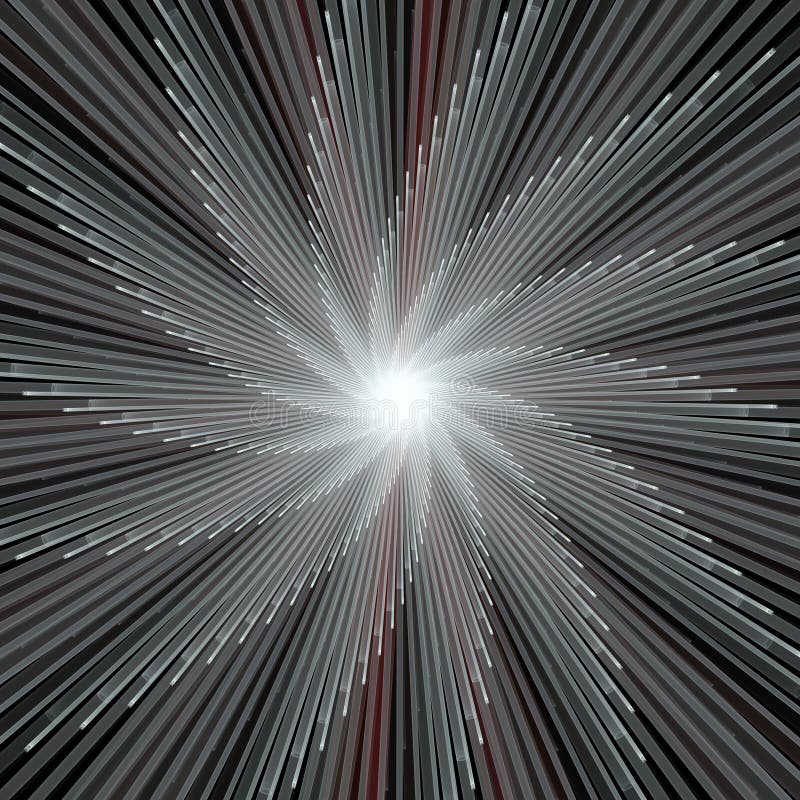 Fractal Line Burst stock illustration. Illustration of symmetry - 264780646