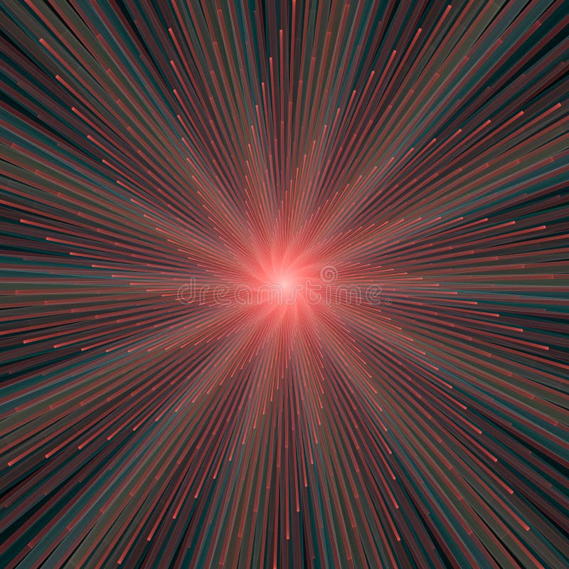Fractal Line Burst stock illustration. Illustration of symmetry - 265242565