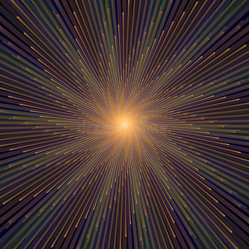 Fractal Line Burst stock illustration. Illustration of symmetry - 265242589