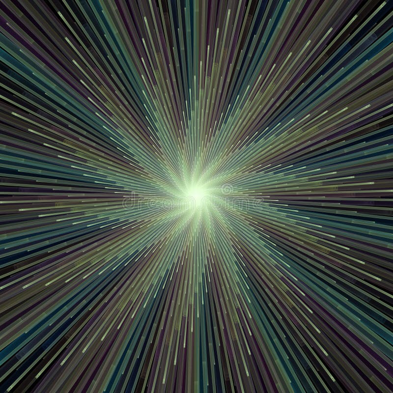 Fractal Line Burst stock illustration. Illustration of fine - 267167391