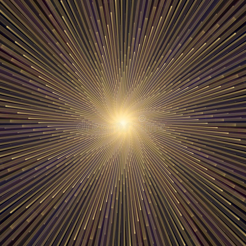 Fractal Line Burst stock illustration. Illustration of line - 267167396