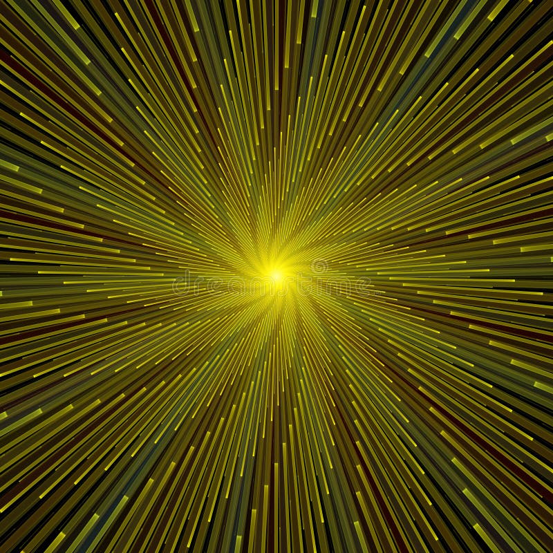 Fractal Line Burst stock illustration. Illustration of emit - 271064112