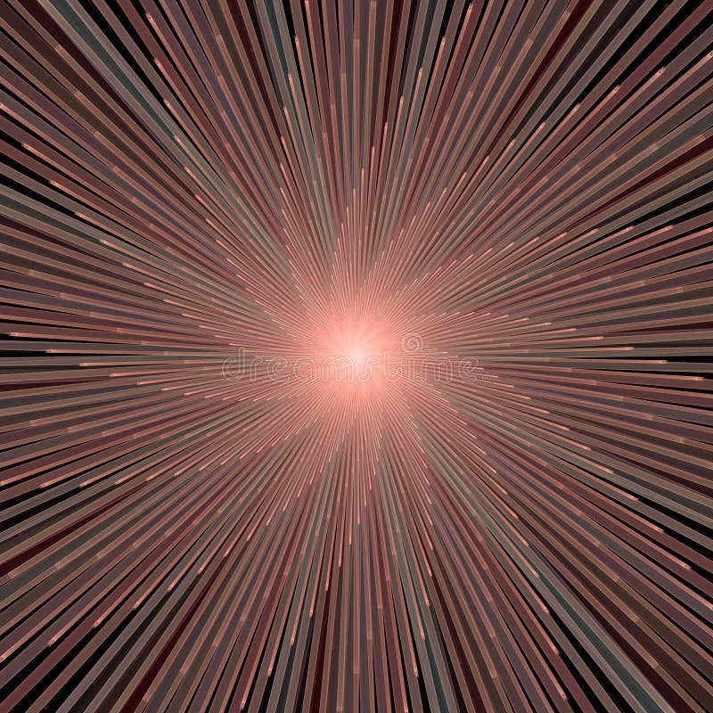 Fractal Line Burst stock illustration. Illustration of background ...