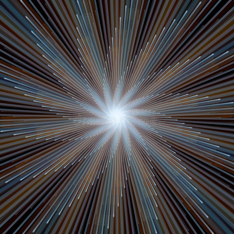 Fractal Line Burst stock illustration. Illustration of color - 276519058