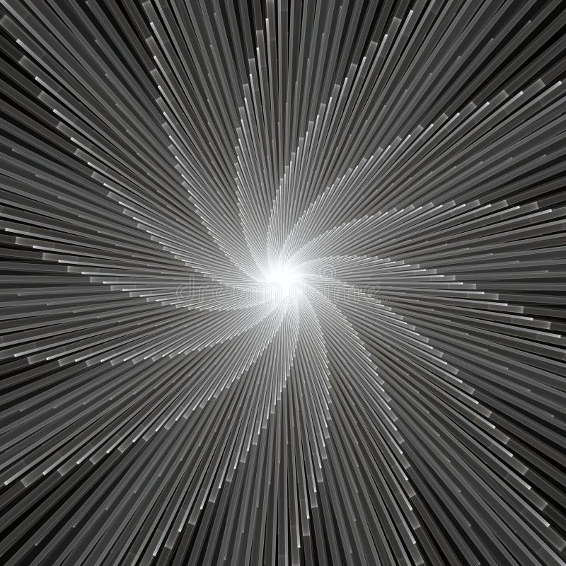 Fractal Line Burst stock illustration. Illustration of vortex - 276519095
