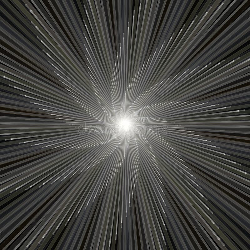 Fractal Line Burst stock illustration. Illustration of emit - 277256964