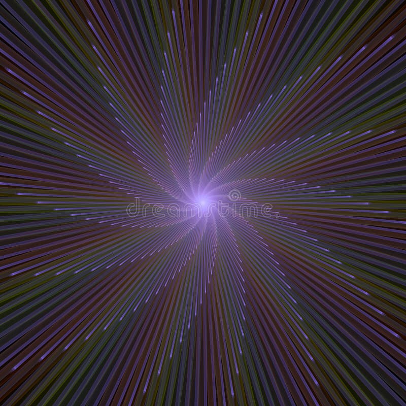Fractal Line Burst stock illustration. Illustration of rays - 277257005