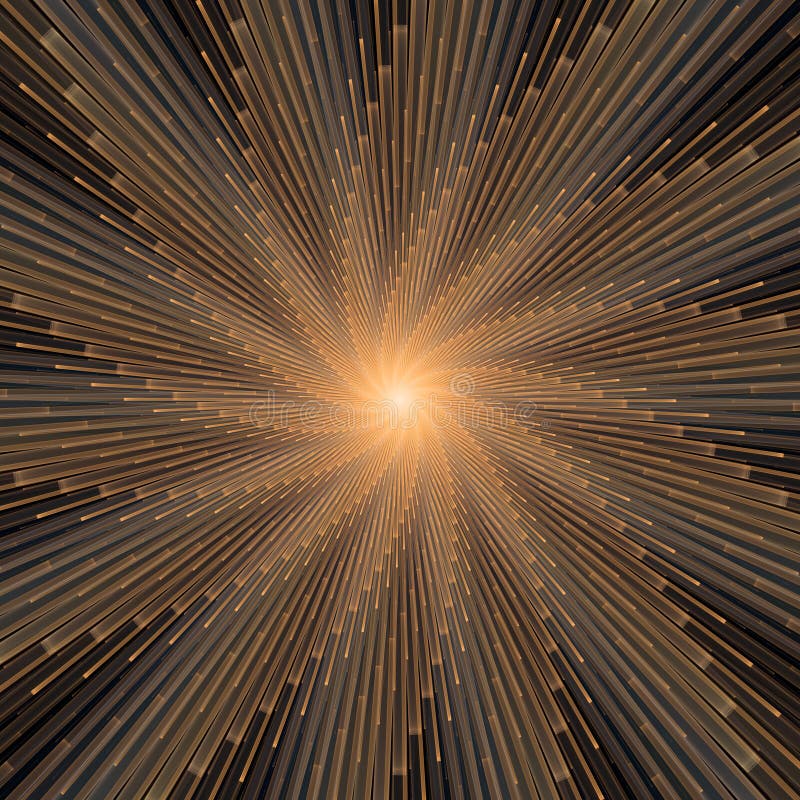 Fractal Line Burst stock illustration. Illustration of rays - 278694482