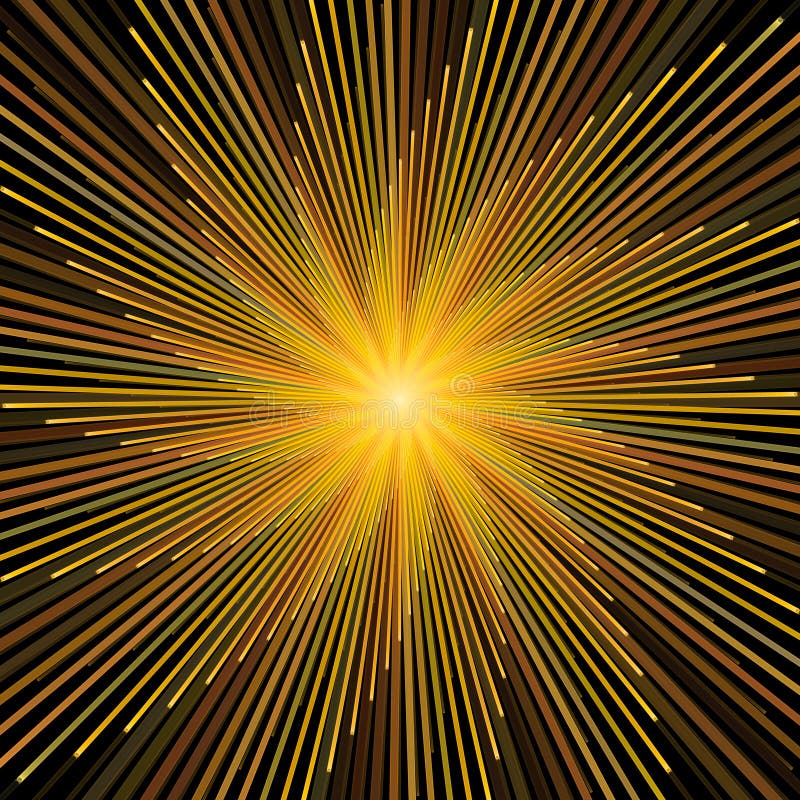 Fractal Line Burst stock illustration. Illustration of radial - 278694561