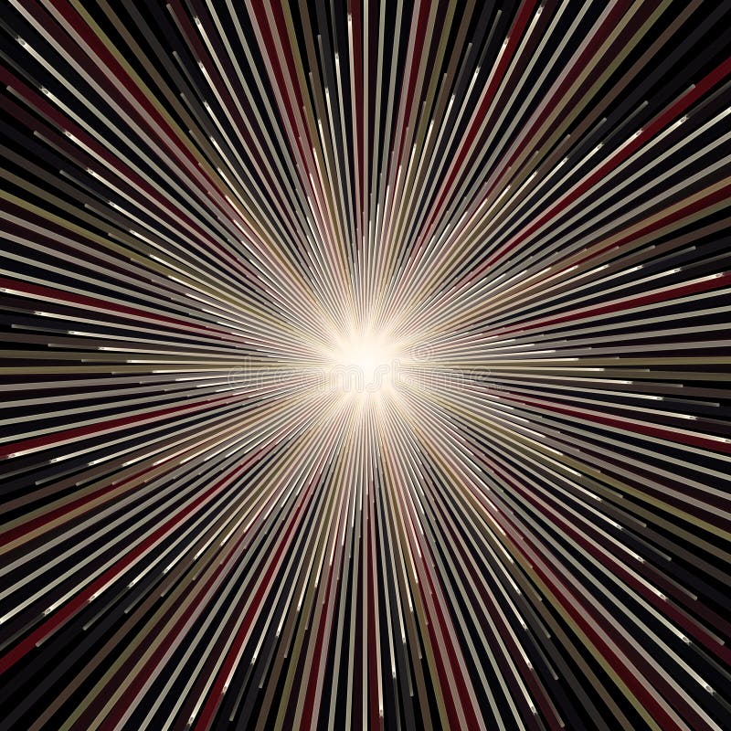 Fractal Line Burst stock illustration. Illustration of background ...