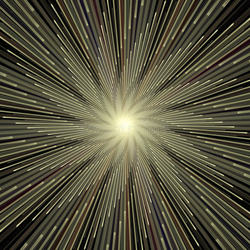 Fractal Line Burst stock illustration. Illustration of symmetry - 289930988