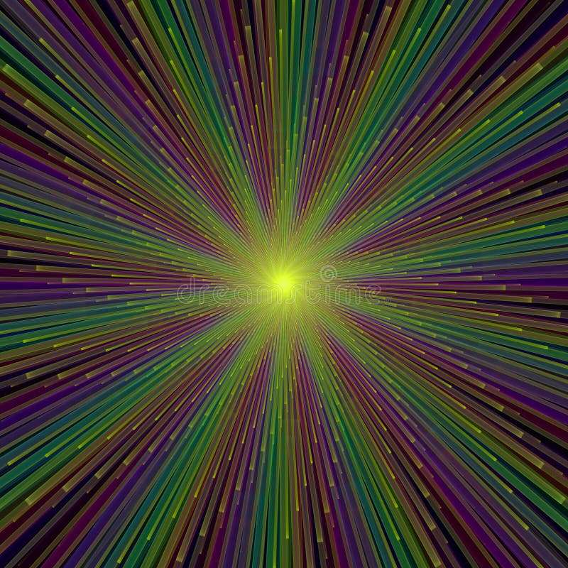 Fractal Line Burst stock illustration. Illustration of emit - 296157136