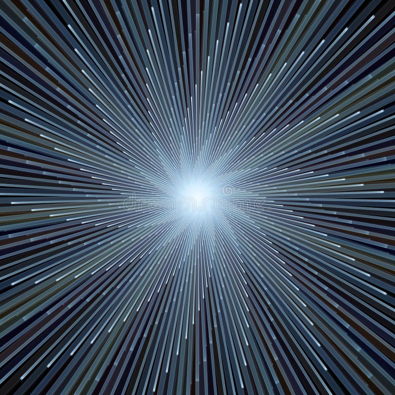 Fractal Line Burst stock illustration. Illustration of radial - 297035189