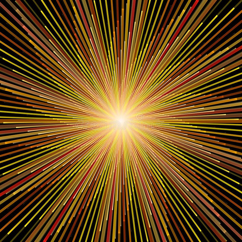 Fractal Line Burst stock illustration. Illustration of geometry - 310428122