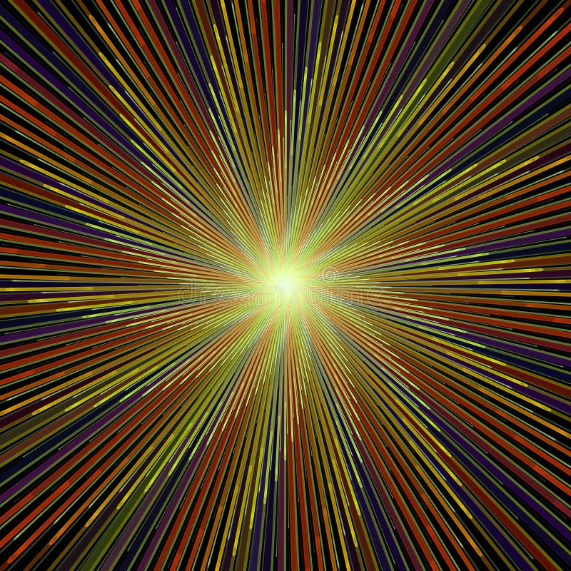 Fractal Line Burst stock illustration. Illustration of fine - 331358928