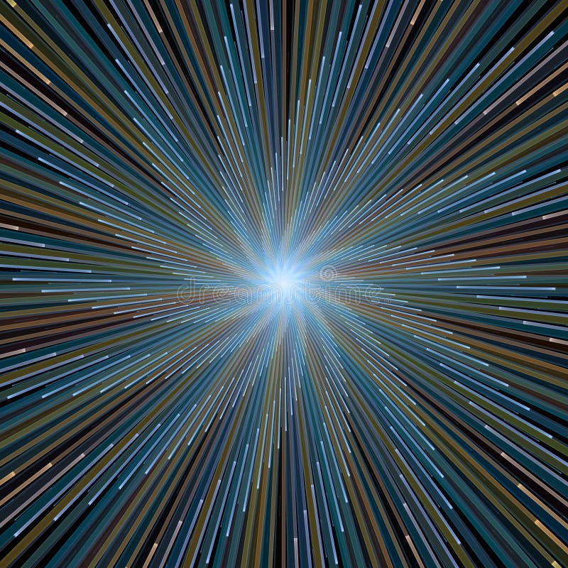 Fractal Line Burst stock image. Image of abstract, emit - 338399443