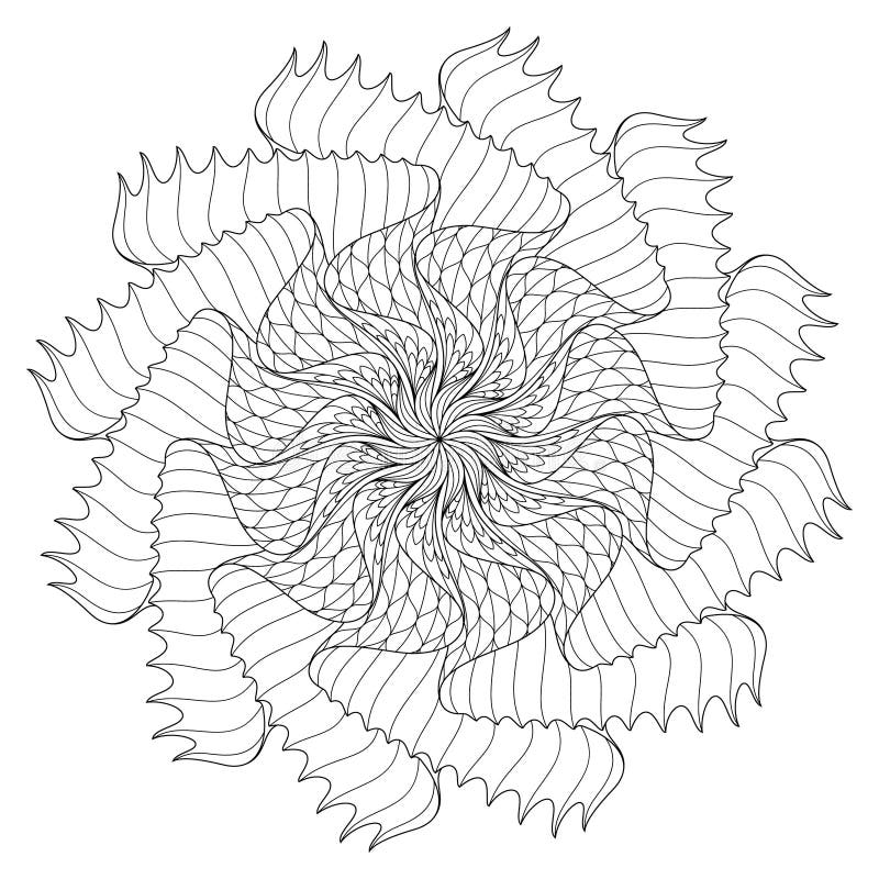 Fractal Line Burst stock illustration. Illustration of illuminate ...