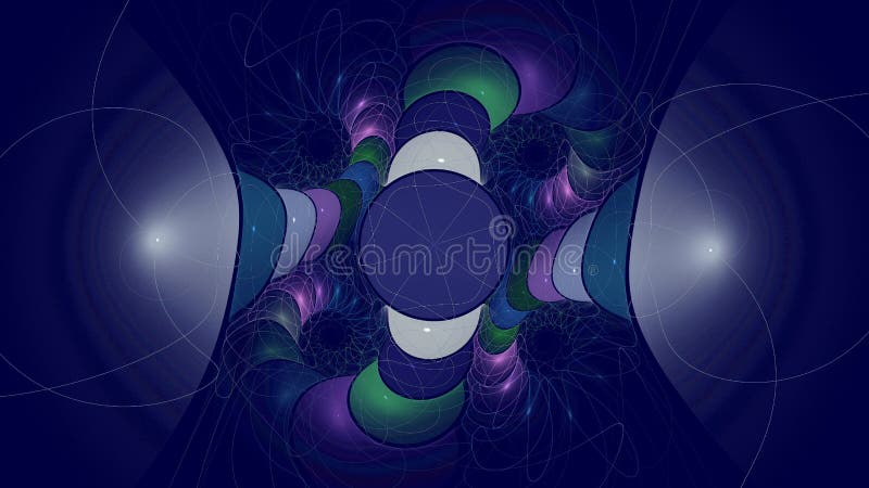 Fractal lines wide stock illustration. Illustration of fractal - 86251720