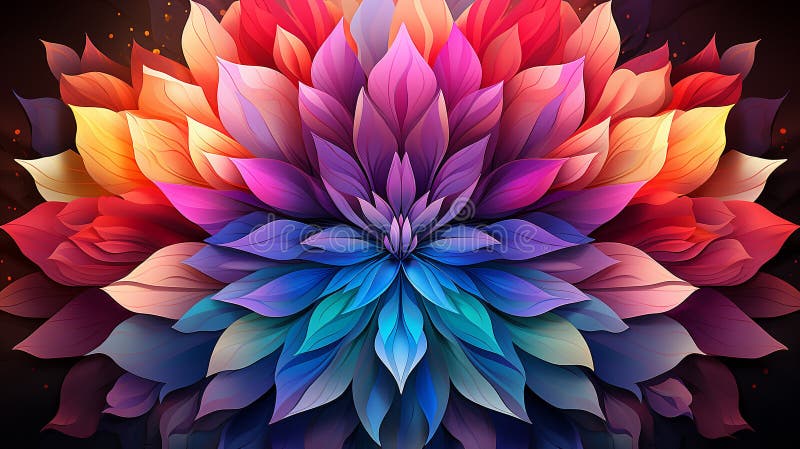 Fractal Mandala Art: Designs for a Meditative Experience Stock ...