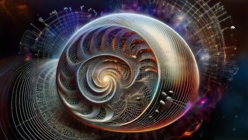 Fractal Nature of the Universe Stock Image - Image of geometric ...