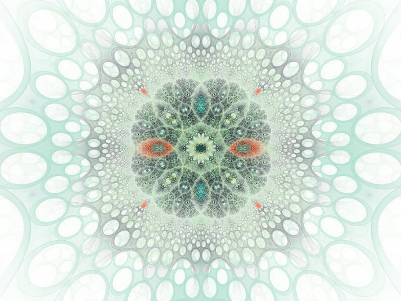 Fractal a Never-ending Pattern. Abstract Computer Generated Fractal ...