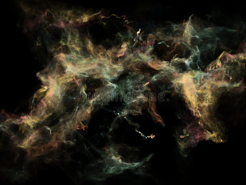 Fractal Noise stock illustration. Illustration of black - 154367842