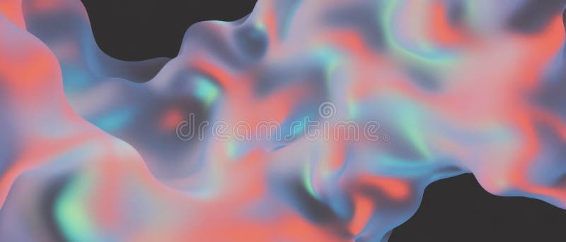 Fractal Overlay Texture with Dynamic Shadows and Highlights on a Dark ...