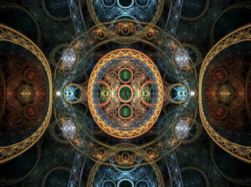 Fractal Pattern stock illustration. Illustration of rendering - 2543306