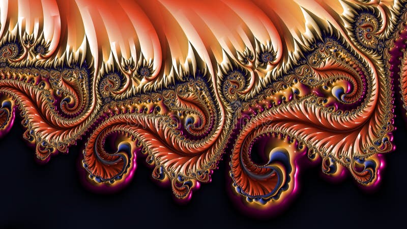 Fractal Pattern Color - Mandelbrot Set Detail, Digital Artwork for ...