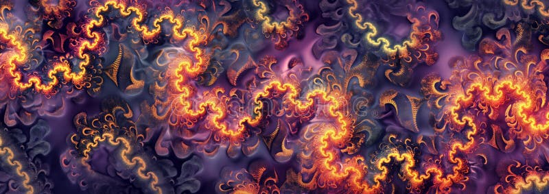 A Fractal Pattern of the Mandelbrot Set, Illustrating the Beauty and ...